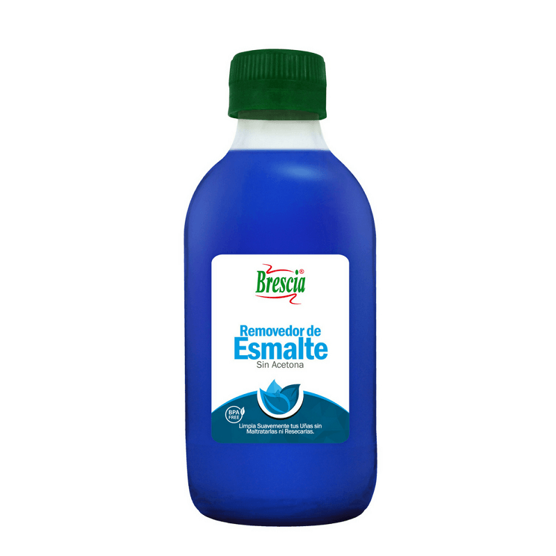 REMOVEDOR DE ESMALTE BRESCIA*250ML AZUL