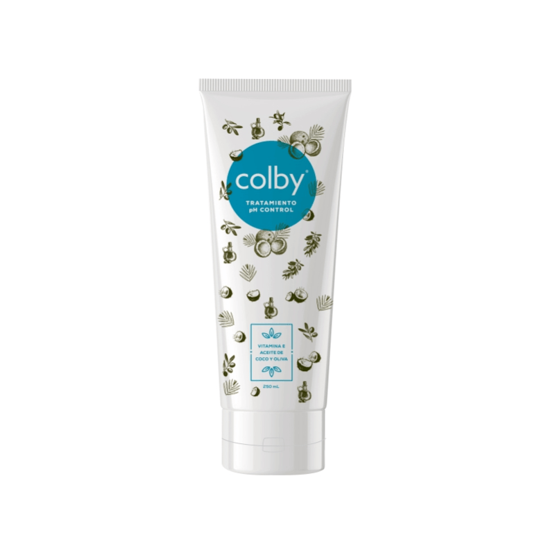 TRATAMIENTO COLBY*250ML PH CONTROL VITAMINA E ACEITE DE COCO Y OLIVA
