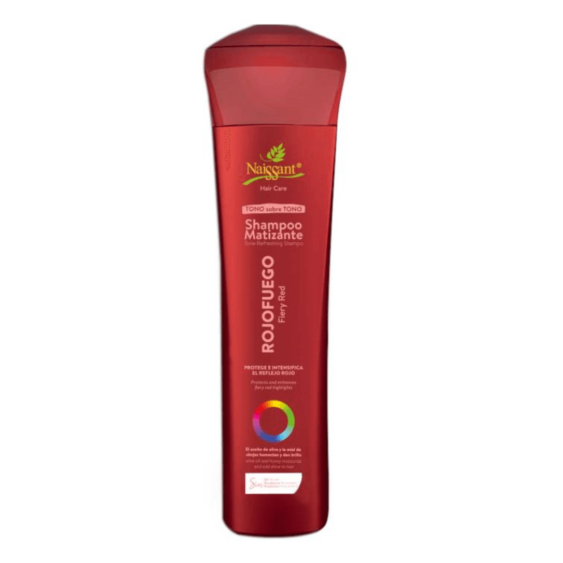 SHAMPOO MATIZANTE NAISSANT *300ML ROJO FUEGO