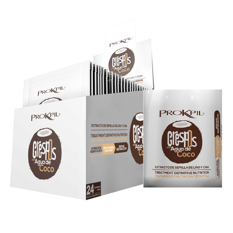 TRATAMIENTO NUTRITIVO PROKPIL*40ML SACHET CRESPOS AGUA DE COCO X UNIDAD