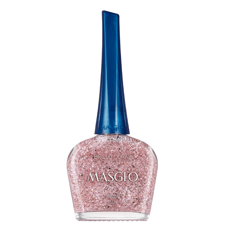 ESMALTE MASGLO*13.5ML BRILLO CORAL