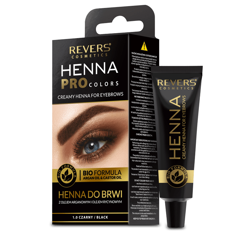 HENNA PRO COLORS REVERS*30ML BLACK