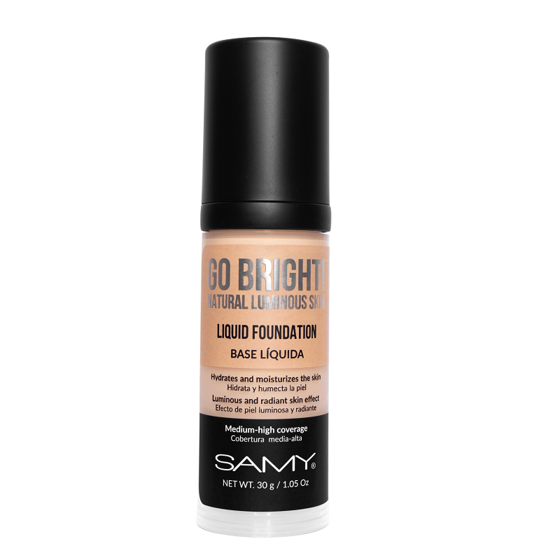 BASE LIQUIDA SAMY GO BRIGHT #2.0 BEIGE