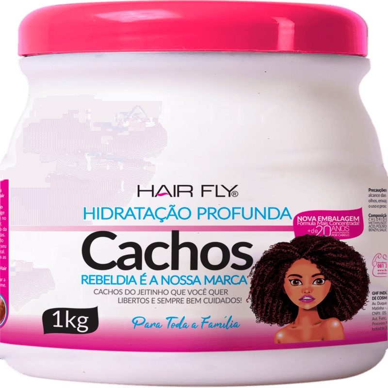 TRATAMIENTO CACHOS HAIR FLY *1000G HIDRATACION PROFUNDA