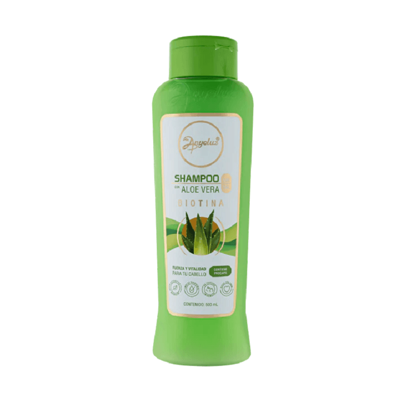 SHAMPOO ANYELUZ*500ML ALOE VERA SIN SAL