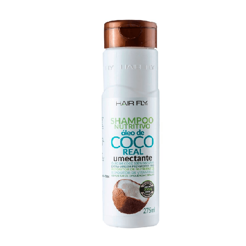 SHAMPO HAIRFLY*275ML OLEO DE COCO NUTRITIVO