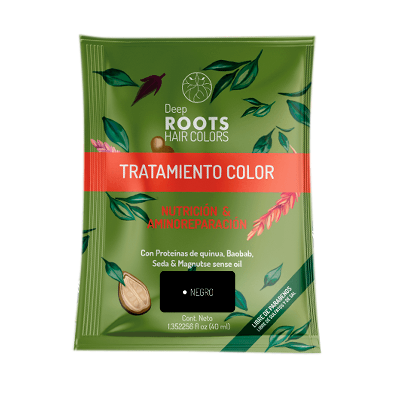 TRATAMIENTO ROOTS *40ML NEGRO