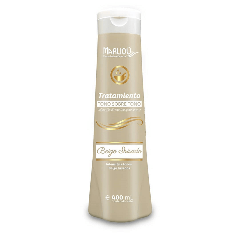 TRATAMIENTO MARLIOU*400ML TONO BEIGE IRISADO