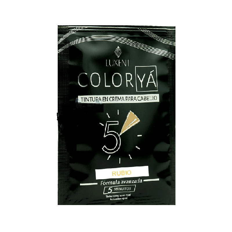 TINTE LUXENT*15ML COLOR YA RUBIO