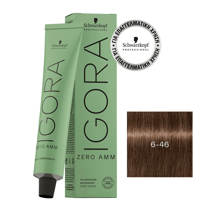 TINTE SCHWARZKOPF*60ML IGORA ZERO AMM 6-46 TINTE SCHWARZKOPF*60ML IGORA ZERO AMM 6-46