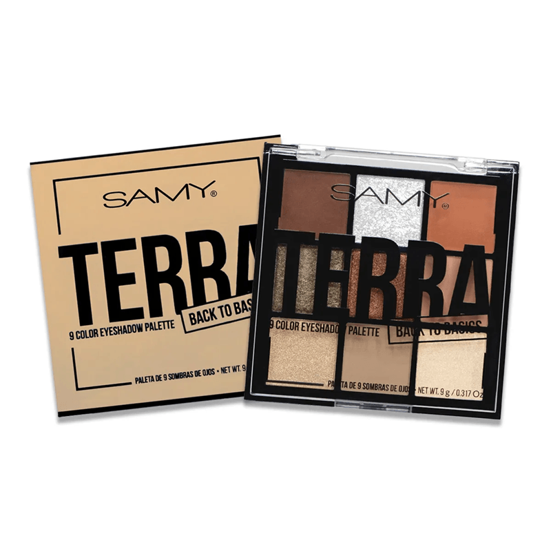 SOMBRA SAMY*9 TONOS TERRA BACK TO BASICS