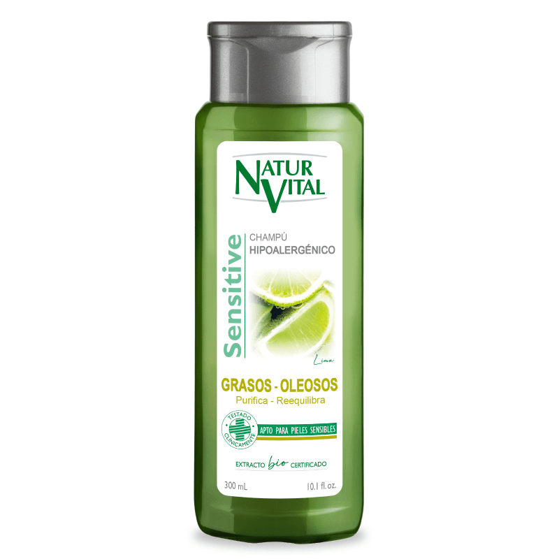 SHAMPOO NATUR VITAL*300ML SENSITIVE CABELLO GRASO