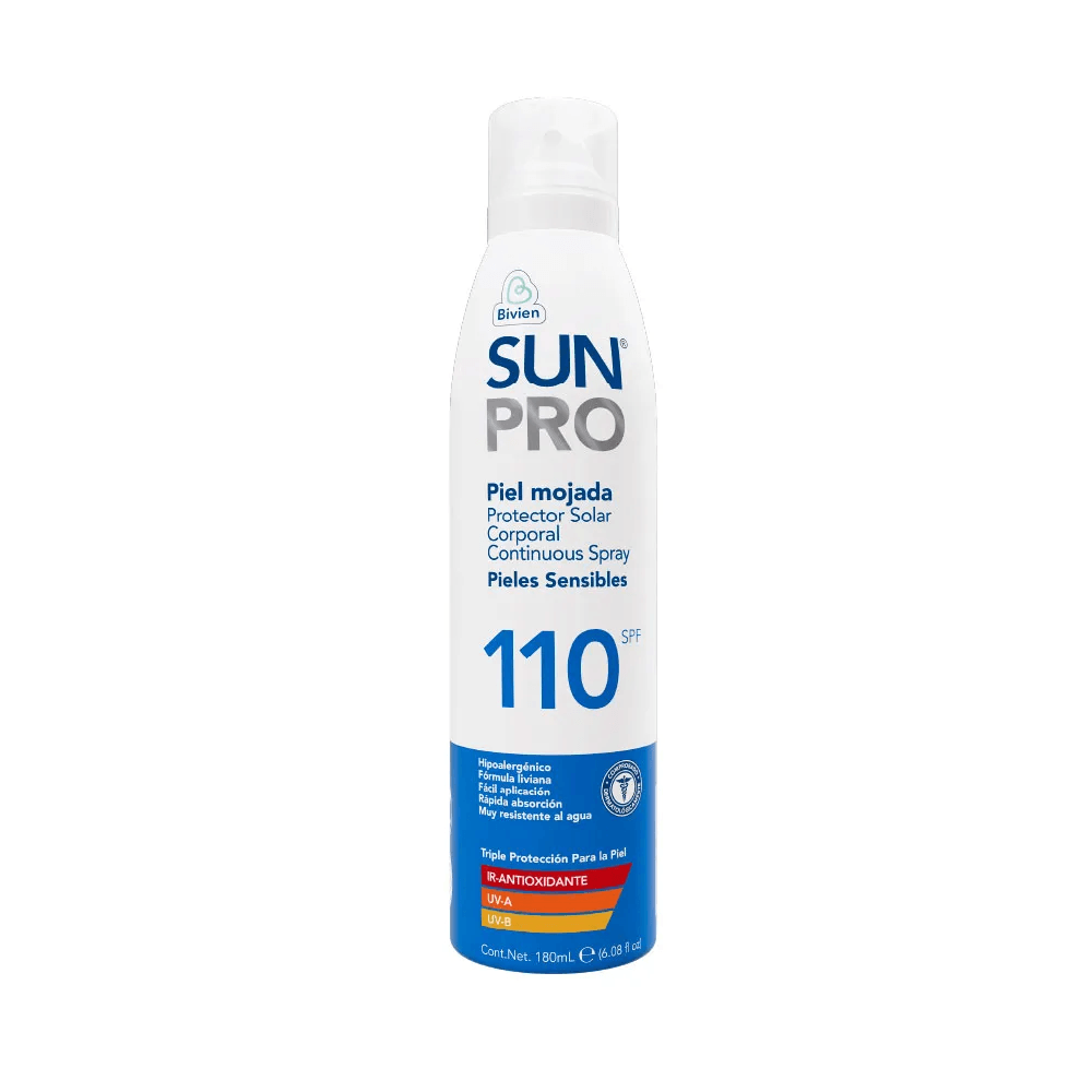 BLOQUEADOR SUNPRO*180ML PIEL SENSIBLE 110SPF